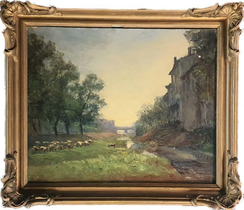 Joseph TREVOUX (1831-1909) (Lot n°54) - ONLINE ONLY LYON - TABLEAUX DES ...