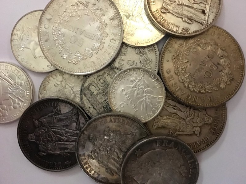 Lot de pièces françaises diverses en argent (Lot n°59) - NUMISMATIQUE ...