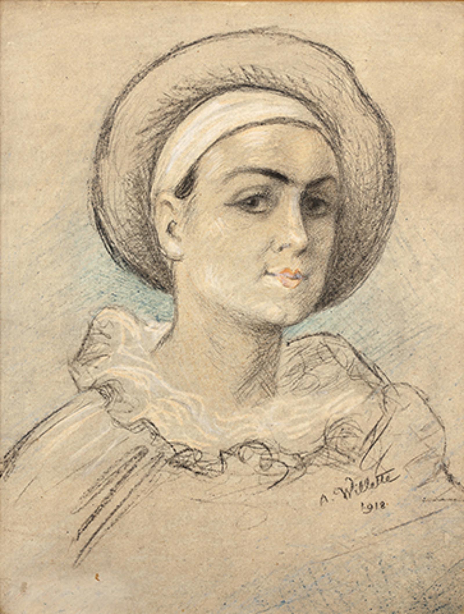 Attribué à Adolphe WILLETTE (1857-1926) (Lot n°12) - PEINDRE LA ...