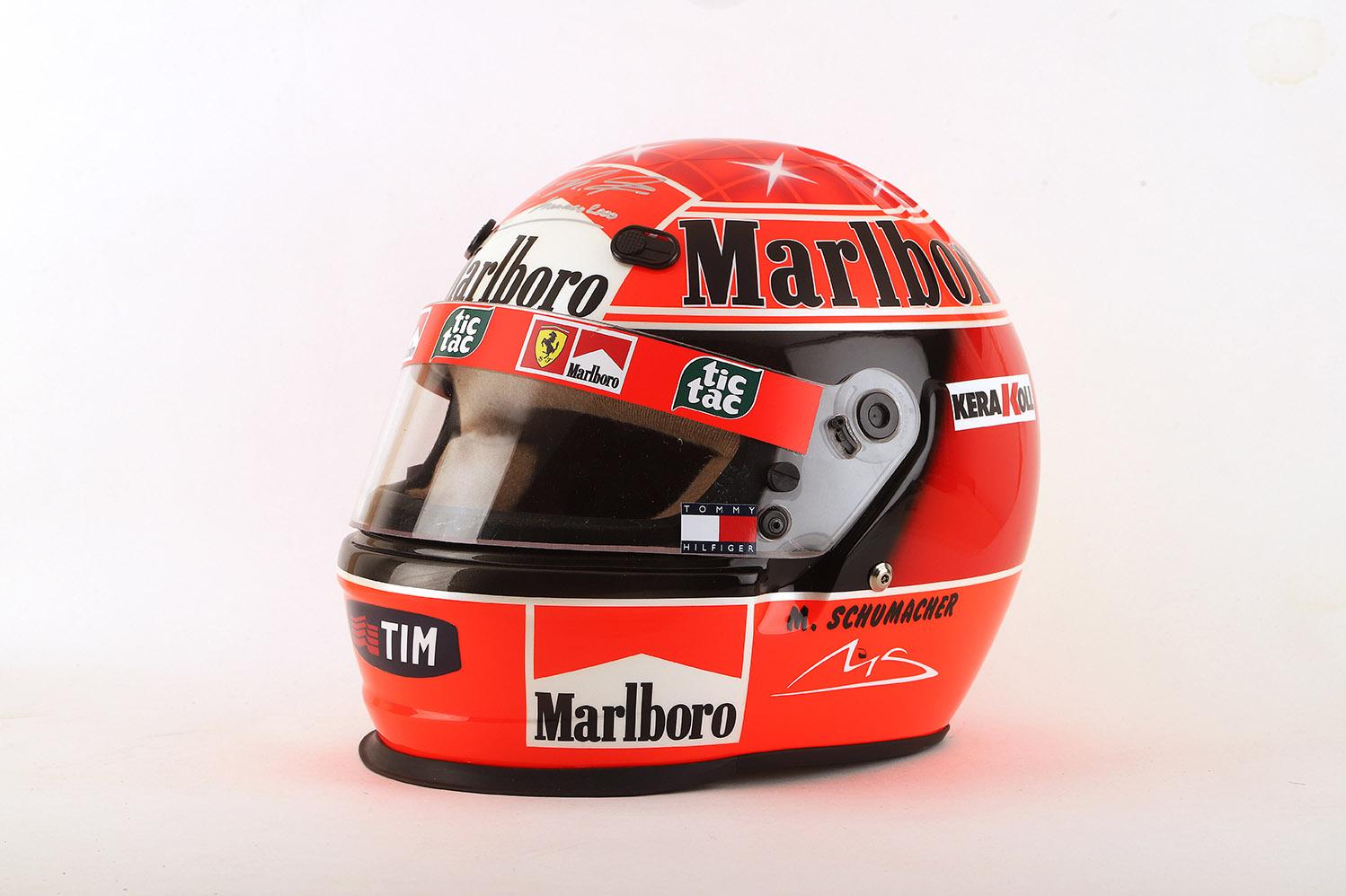 Michael Schumacher - Ferrari - 2000 (Lot n°49) - F1 HELMETS ONLY - UNE ...