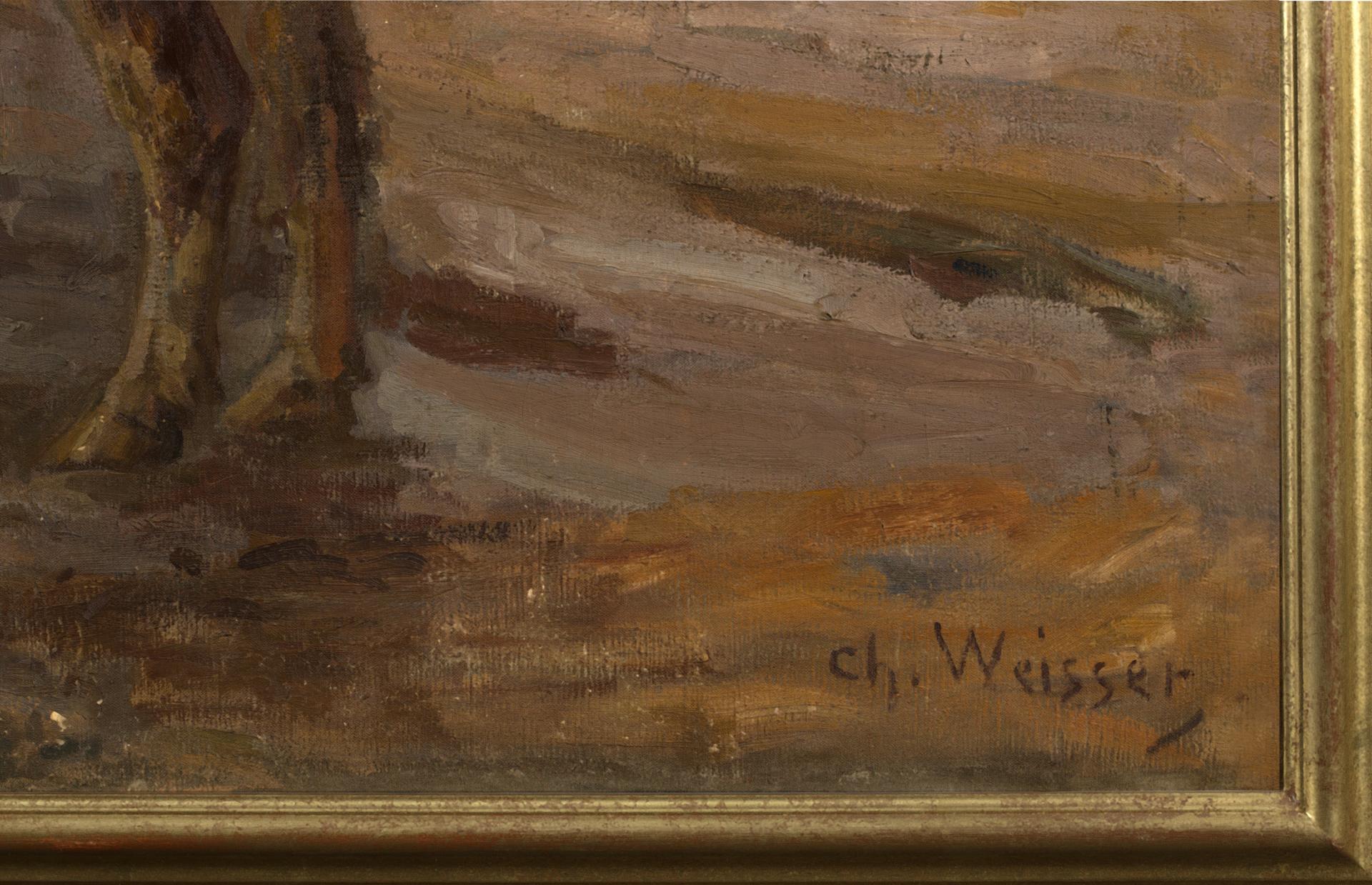 CHARLES LOUIS AUGUSTE WEISSER (1864-1940) (Lot n°29) - UNE RENTRÉE ...