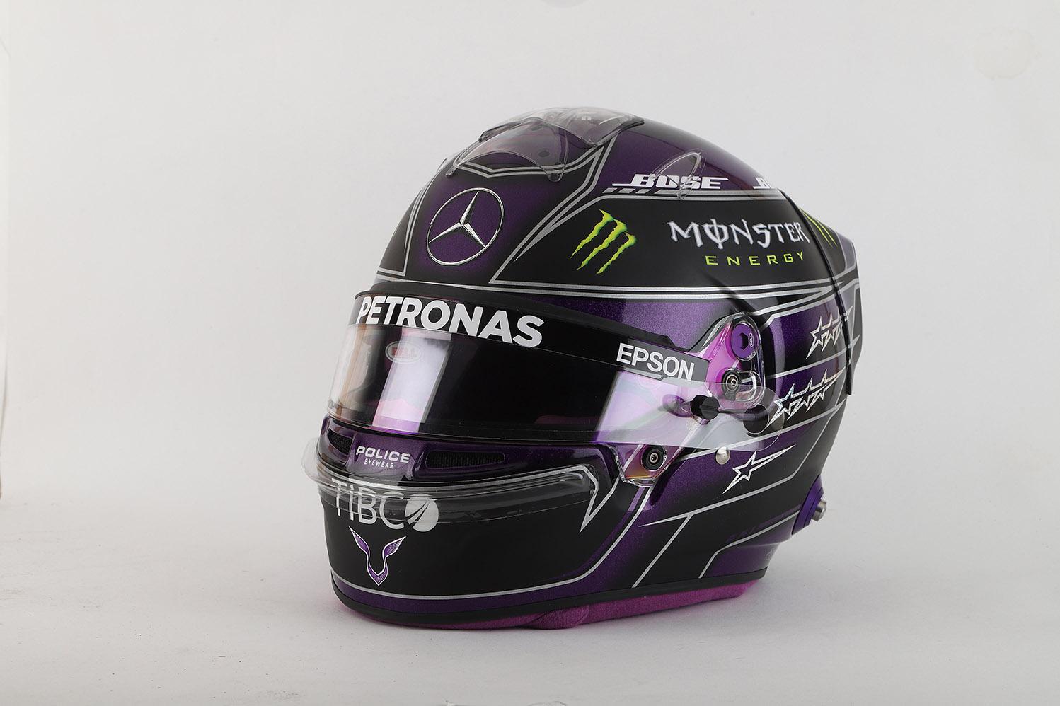 Lewis Hamilton - Mercedes - 2020 (Lot n°69) - F1 HELMETS ONLY - UNE ...
